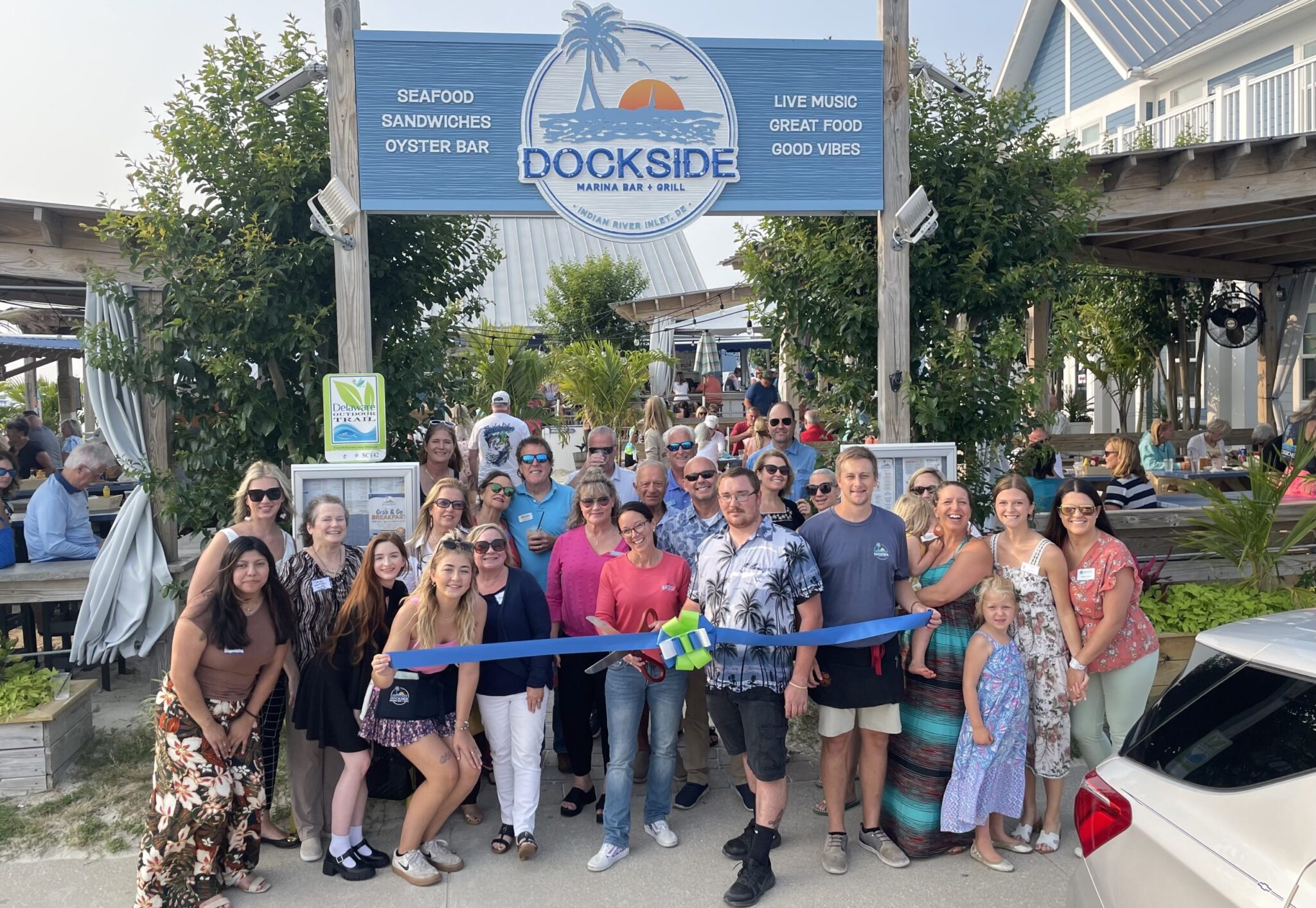Dockside Marina Bar and Grill Ribbon Cutting | The Quiet Resorts