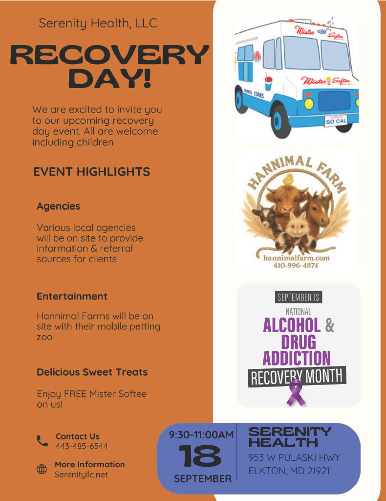 National Recovery Month 2025 / Suicide Prevention Month 2025 - Cecil ...