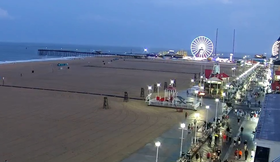 Beach & Boardwalk Fun Cam - 1st St. South | Live Webcams Ocean City MD
