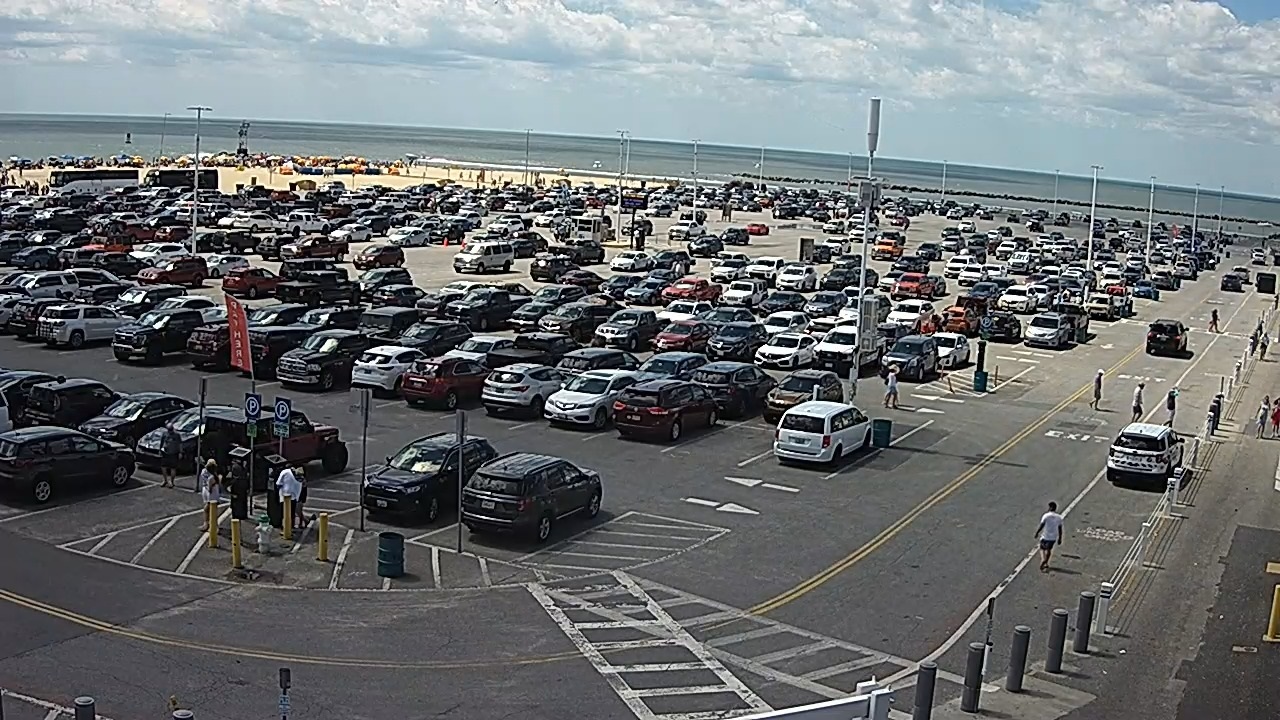 Ocean City Inlet Parking Lot Cam - Corner View | Live Webcams Ocean City MD