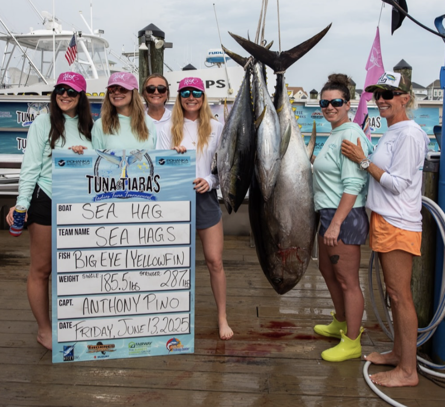 Lady Angler Catches the First White Marlin of the Season and 2025 Tuna ...