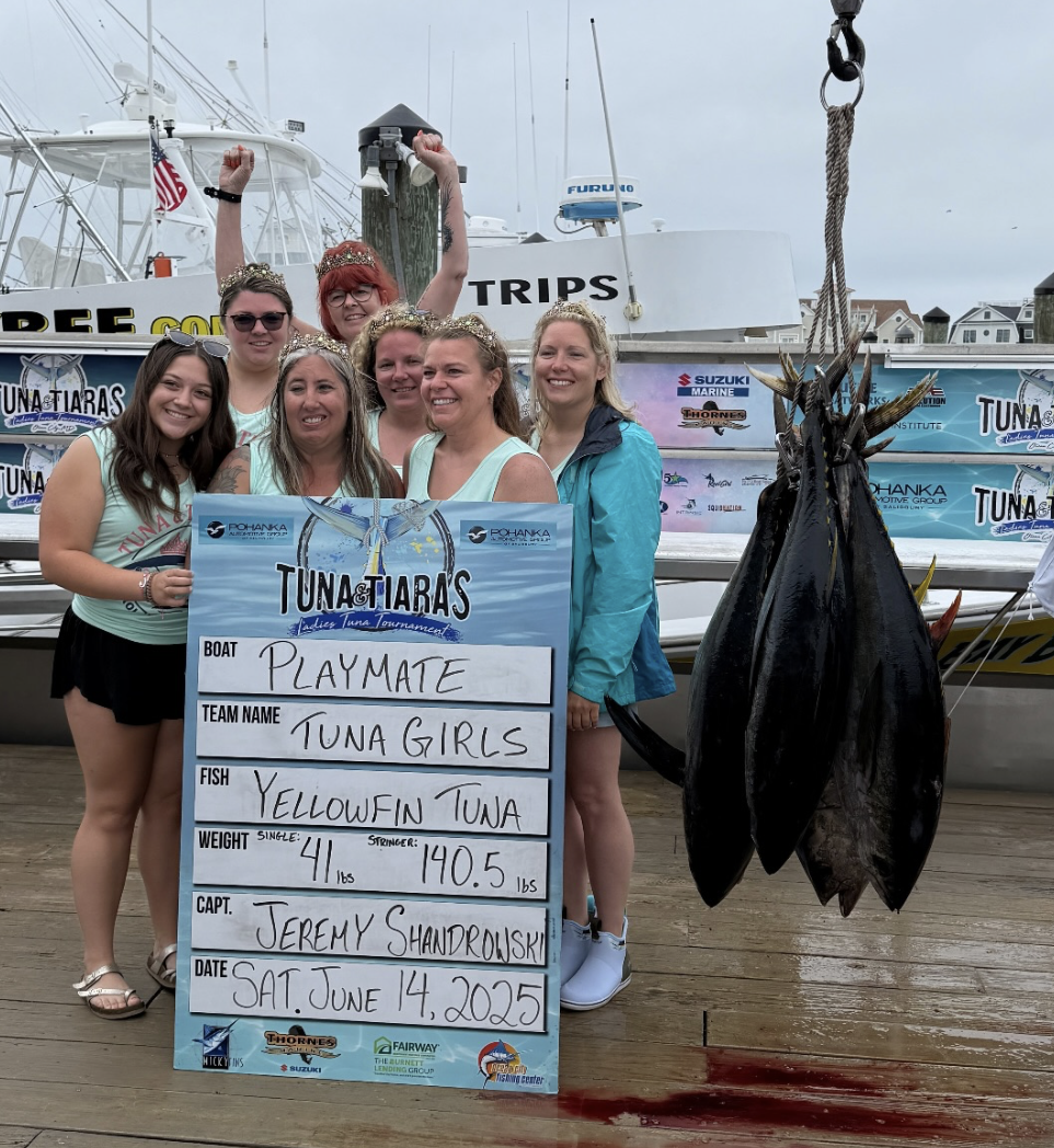 Lady Angler Catches the First White Marlin of the Season and 2025 Tuna ...