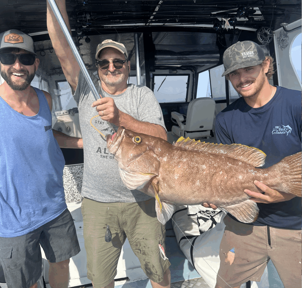 Flounder, Sheepshead, Tautog and A Yellowedge Grouper - Ocean City MD ...