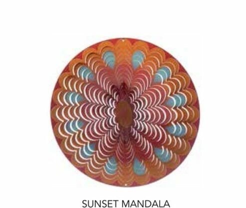 Sunset Mandala Spinner by Spinfinity - 12" | The Kite Loft