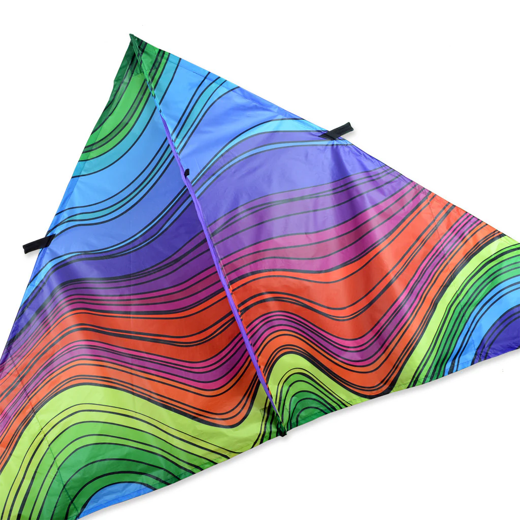 Electromagnetic Rainbow Delta Kite by Premier | The Kite Loft