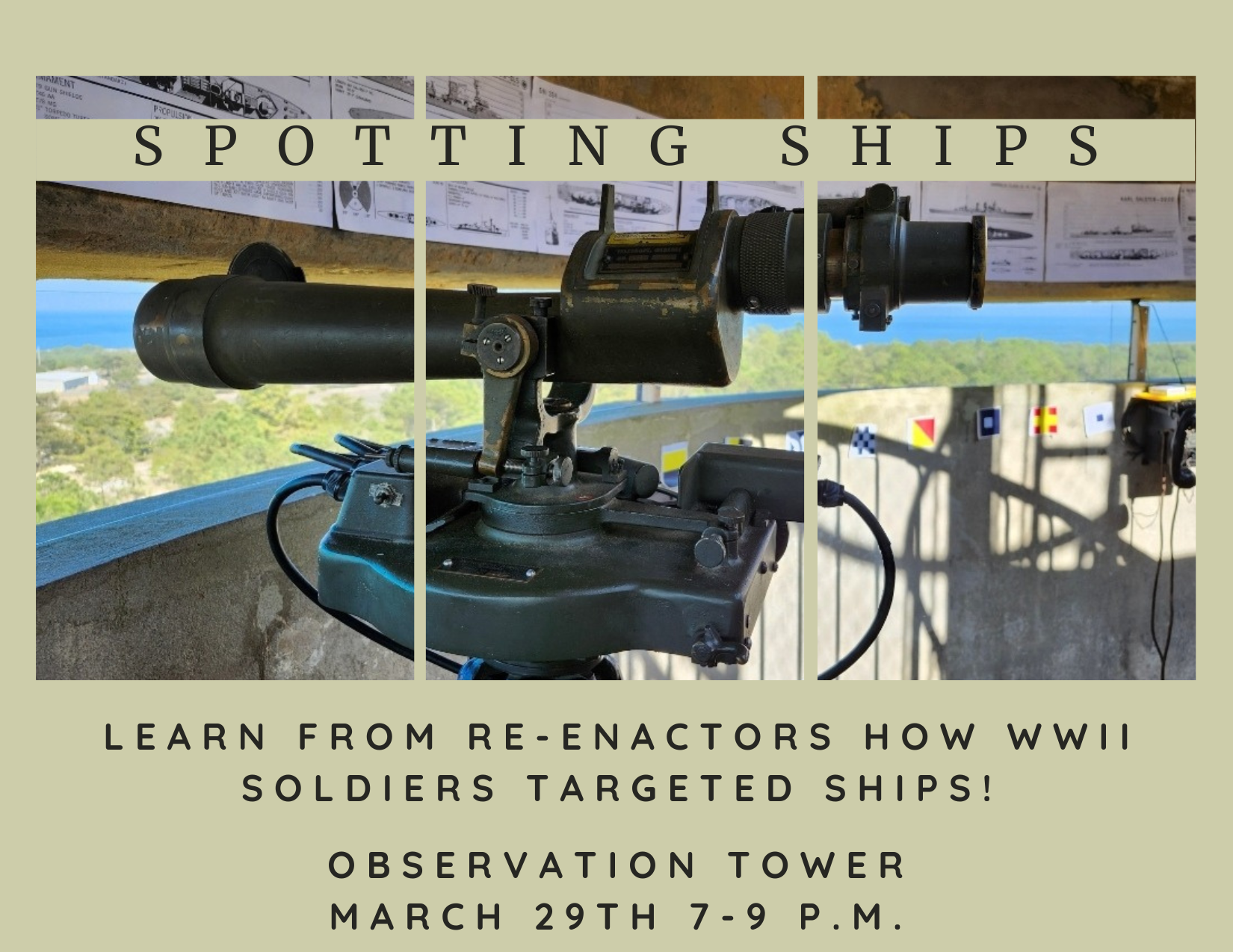 Spotting Ships at Fort Miles Observation Tower | Lewes Chamber of Commerce