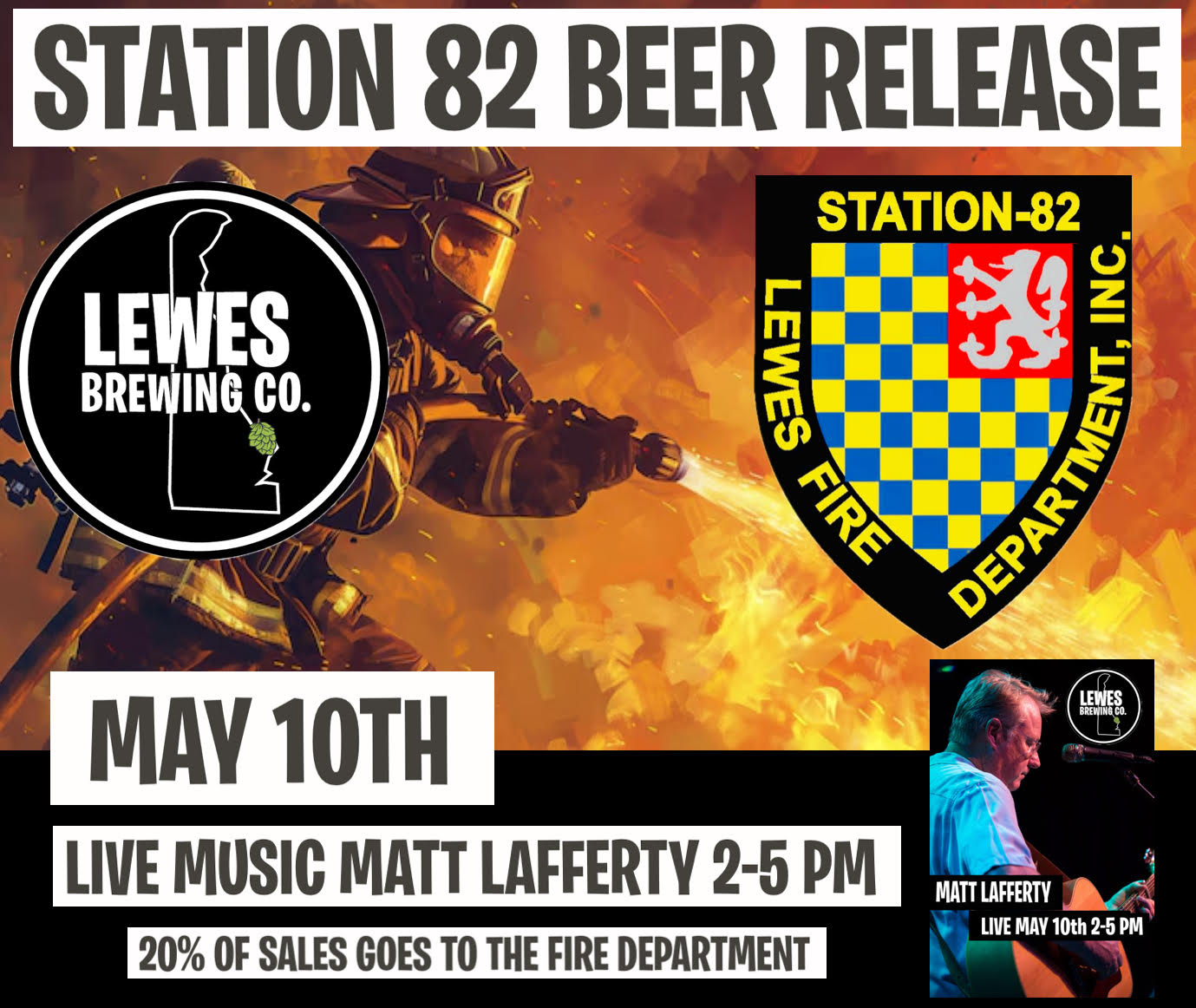 Lewes Brewing Company Beer Release Supports Lewes Fire Dept. | Lewes ...