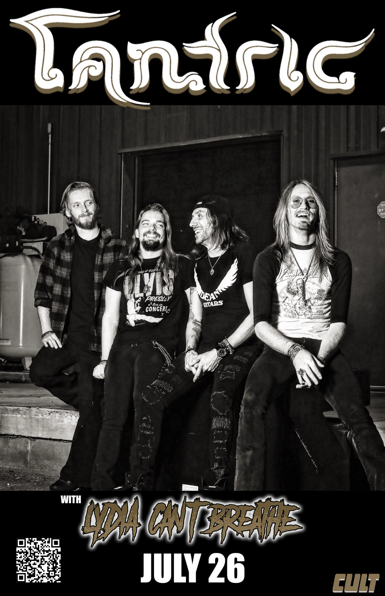 Tantric with Lydia Can't Breathe LIVE at Cult - Visit Queen Anne's County