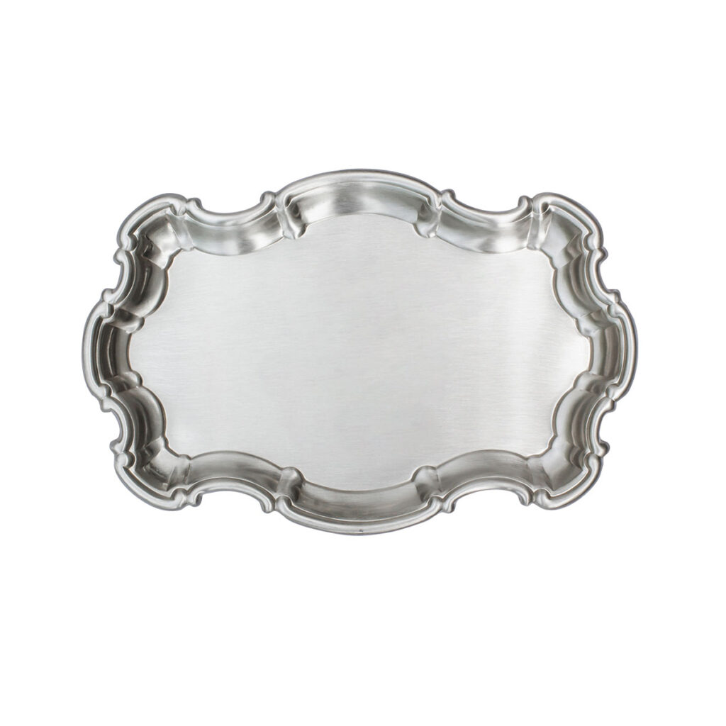 Chippendale Tray 9″ – Satin Finish | Salisbury, Inc. | Artisan Gifts