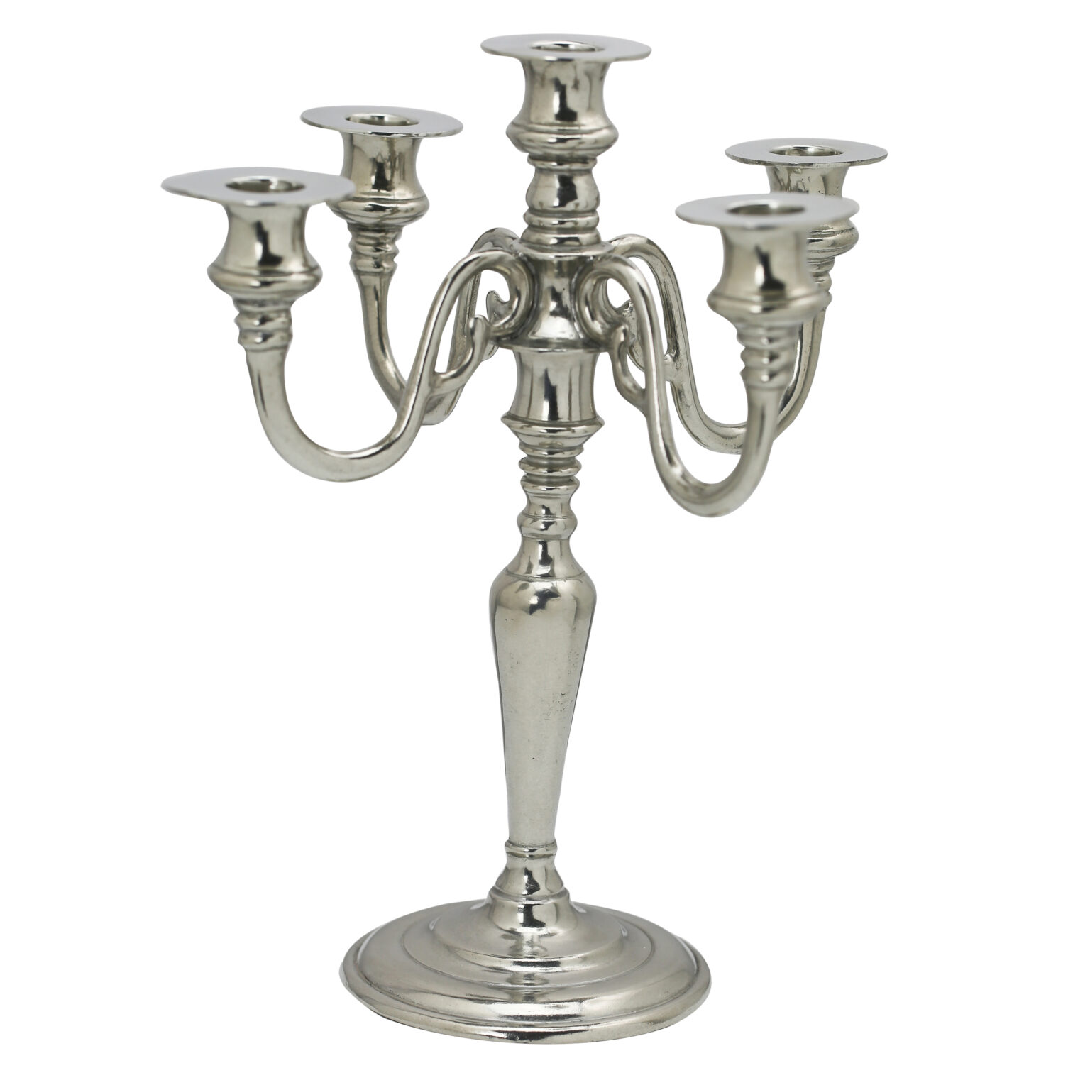 Five Arm Candelabra | Salisbury, Inc. | Artisan Gifts