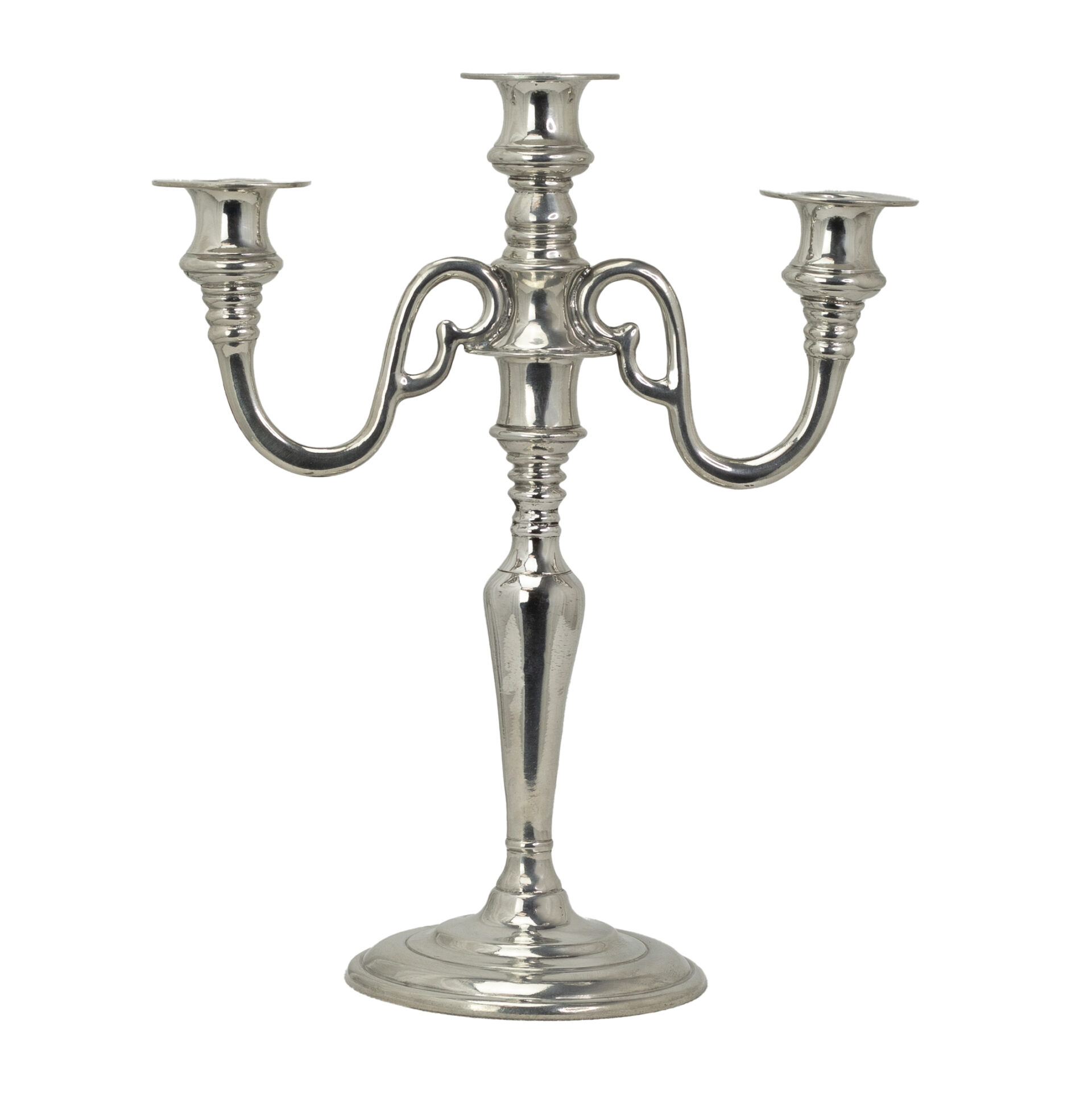 Three Arm Candelabra | Salisbury, Inc. | Artisan Gifts