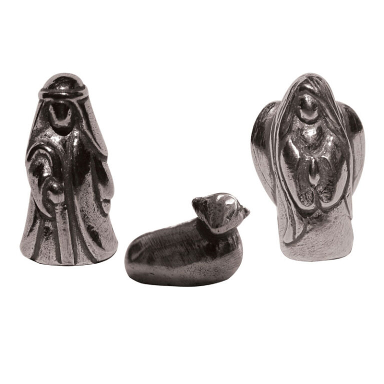 Nativity Mini- Shepherd, Sheep, & Angel | Salisbury, Inc. | Artisan Gifts